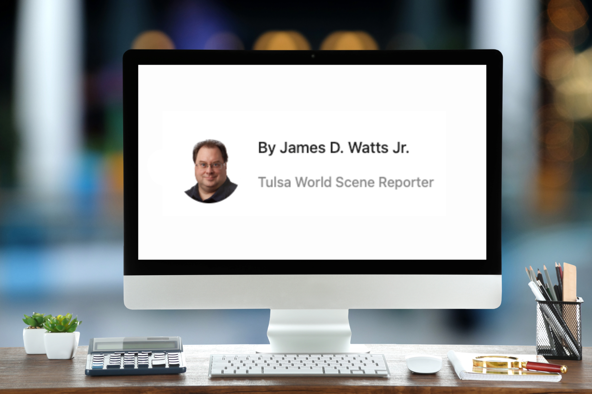 Tulsa Is Less Of An Arts Destination Without James Watts Covering It ...